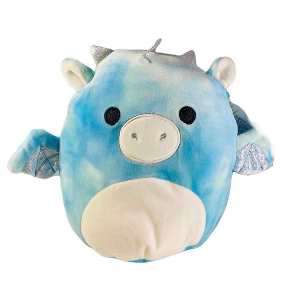 Squishmallows | Toys | Squishmallow Keith Dragon 8 Plush Tie Dye Blue ...